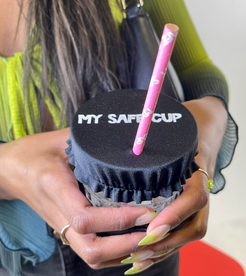 Capote de verre My Safe Cup - Protèges verre anti-drogue